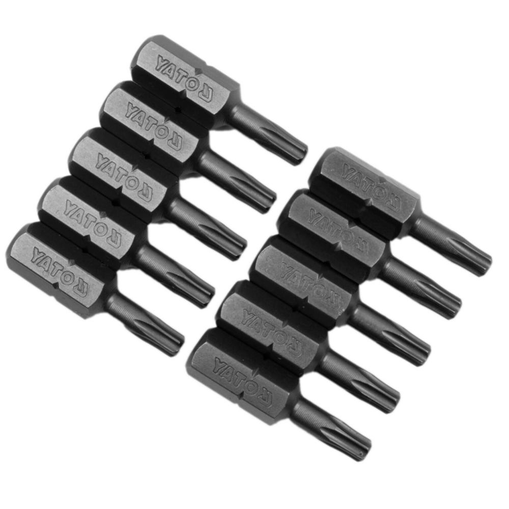 Yato Konek rki Torx 25 Mm S2 Ter s 10 Kpl Paketti Toolcat Oy Yato Konek rki Torx 25 Mm S2 Ter s 10 Kpl Paketti Toolcat Oy